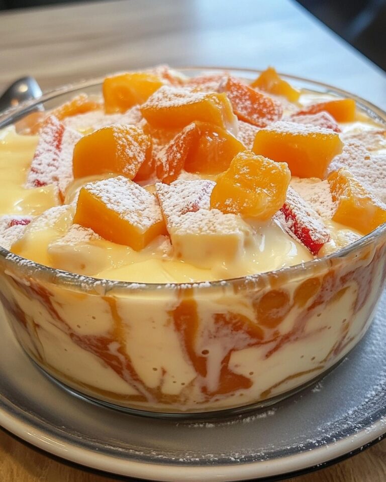 POSTRE DE DURAZNO : Un Dulce Cremoso que Robará tu Corazón – Lily's Kitchen